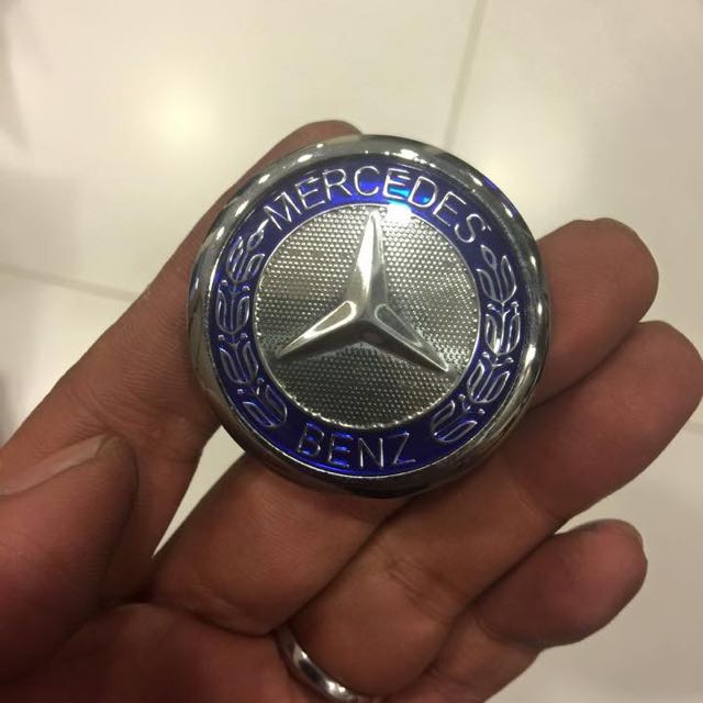Flushed Mercedes Emblem For W124, Cars on Carousell