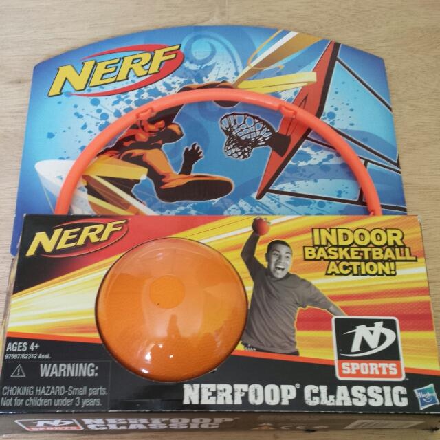 Nerf Sport Nerfoop Classic Basketball Set, Hobbies & Toys, Toys & Games ...