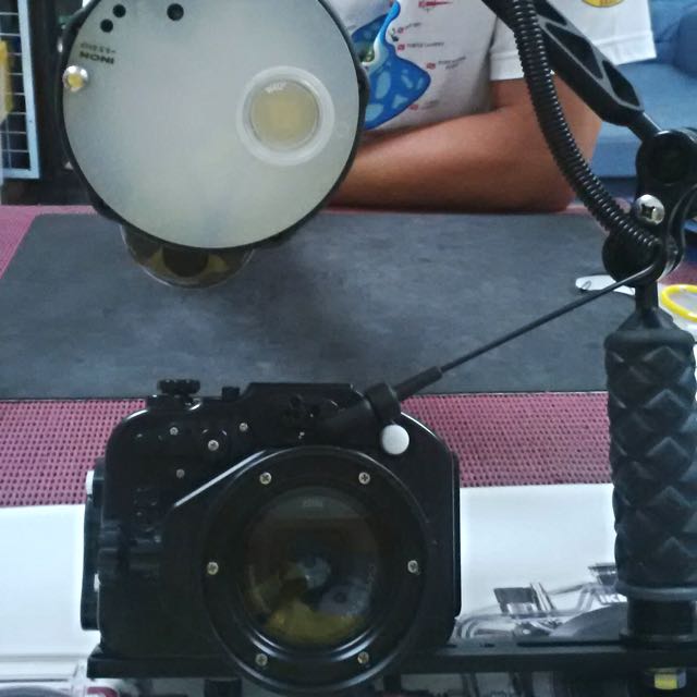 Underwater Camera Sony Rx100 Mk3 With Recsea Housing + Inon Z240 ...