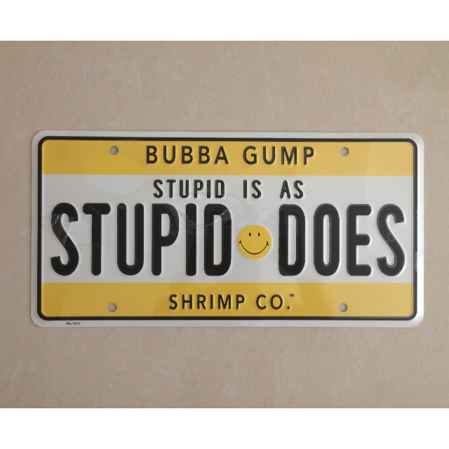 Bubba Gump Sign, Hobbies & Toys, Stationery & Craft, Occasions & Party ...