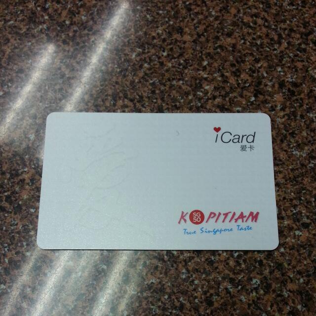 Kopitiam I Card With Card Holder, Everything Else on Carousell