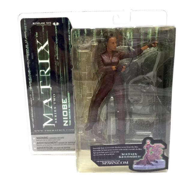 McFarlane - The Matrix - NIOBE Matrix Reloaded SERIES 2, Toys & Games ...