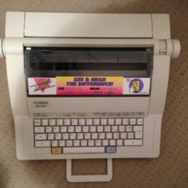 Canon Typewriter, Computers & Tech, Parts & Accessories, Networking on ...