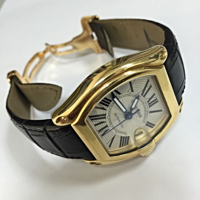 Cartier Roaster 18k Gold, Luxury, Watches on Carousell