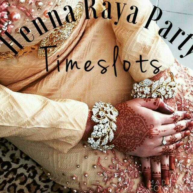 Henna Raya PARTY!!, Women's Fashion, Dresses & Sets, Traditional ...