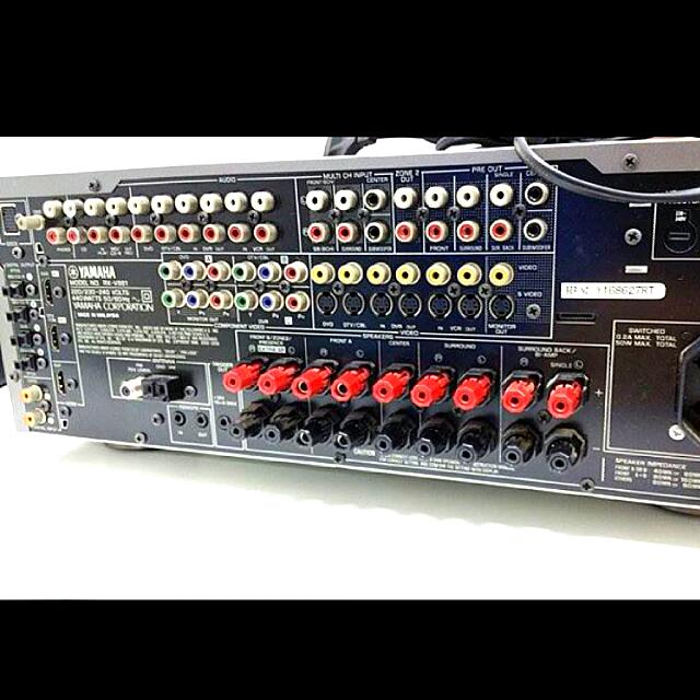 Yamaha AVR RXV861 Titanium for home theatre, Everything Else on Carousell