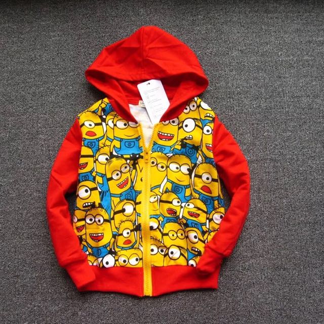 Minion Jacket, Babies & Kids, Babies & Kids Fashion on Carousell