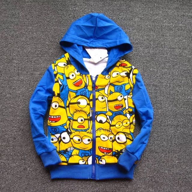 Minion Jacket, Babies & Kids, Babies & Kids Fashion on Carousell