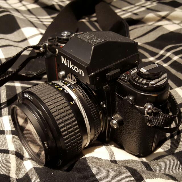 Nikon F3 (Mint Condition) With Nikkor 50mm F1.2 Lens, Photography ...