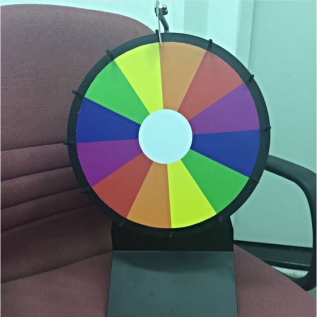(PENDING) Spin The Wheel / Lucky Draw Wheel, Hobbies & Toys, Toys ...
