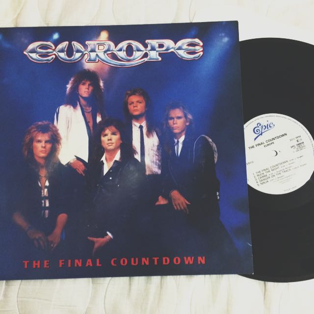 VINYL - Europe "The Final Countdown" (1986), Hobbies & Toys, Music ...