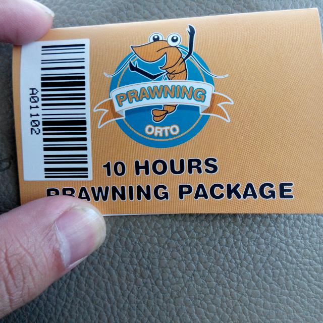 2 Hours Of Weekday Prawning Voucher And 9 Hours Of All Time Prawning ...