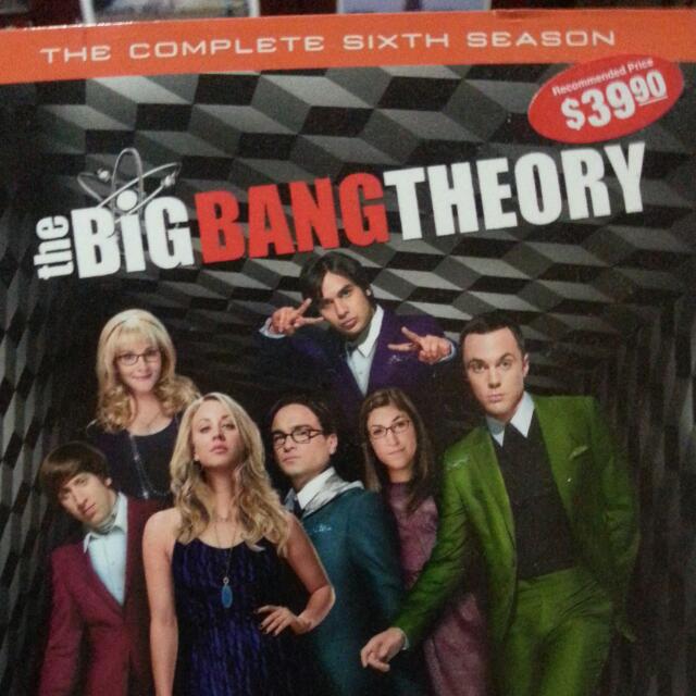Big Bang Theory Season 6 DVD, Everything Else on Carousell