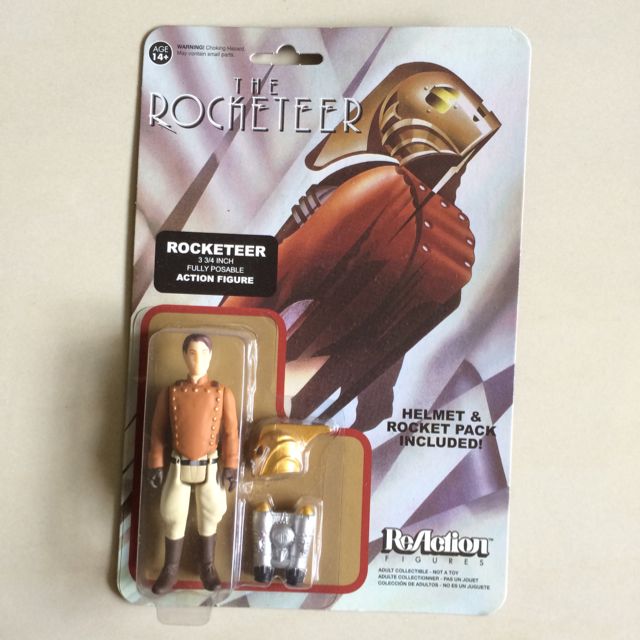 (RESERVED) Funko ReAction Rocketeer Action Figure, Hobbies & Toys, Toys ...
