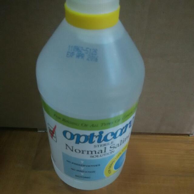 (New) Saline Solution, Everything Else on Carousell