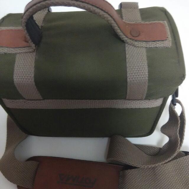 Vintage Army Green Fotima Camera Bag Padded, Photography, Photography ...