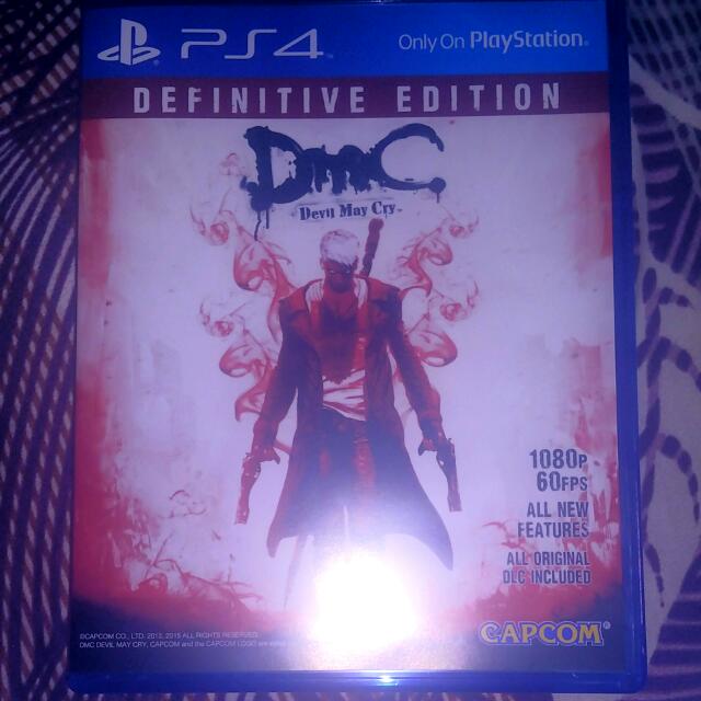 PS4 Games Devil May Cry:Definitive Edition (After DMC4), Hobbies & Toys ...