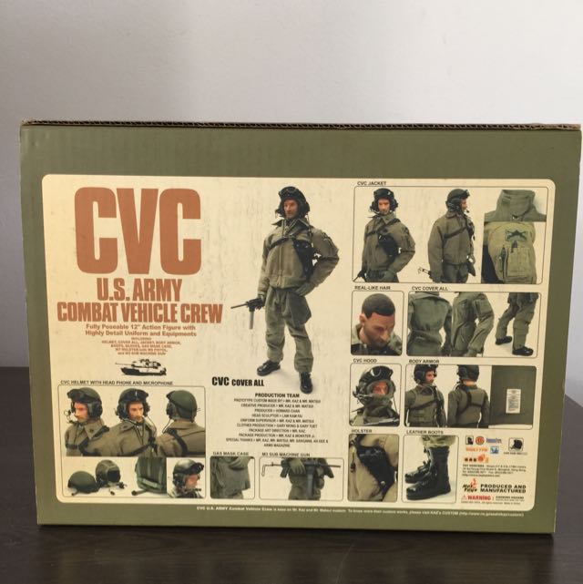 Hot Toys CVC US Army Combat Vehicle Crew, Hobbies & Toys, Toys & Games ...