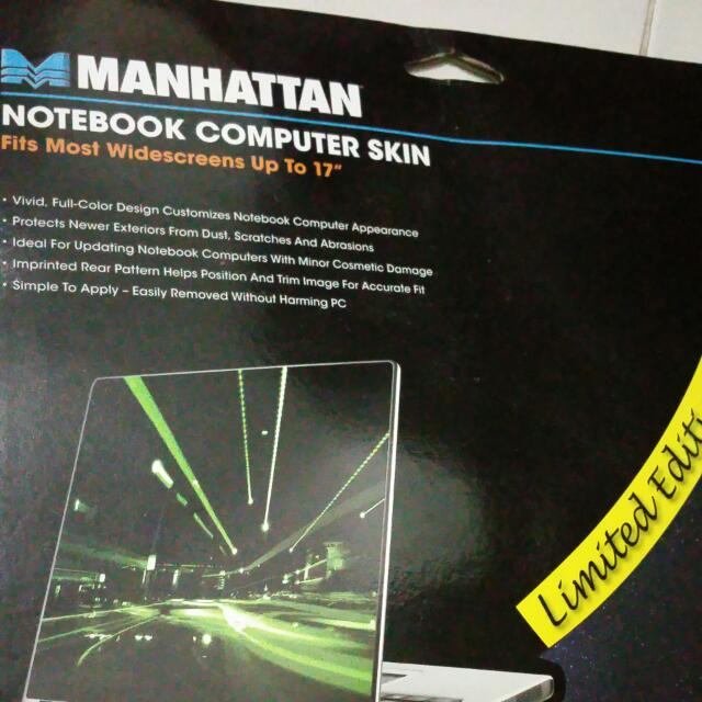 Manhattan Notebook Computer Skin Limited Edition, Computers & Tech ...