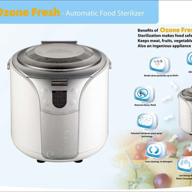 Ozone Fresh Food Sterilizer True mix, TV & Home Appliances, Kitchen ...