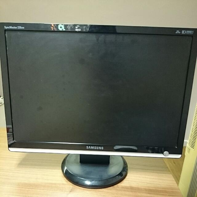 Samsung SyncMaster 226BW Monitor, Health & Nutrition, Health Monitors ...