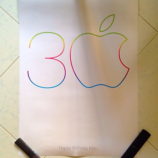 Mac 30 Year Old Birthday Poster, Everything Else on Carousell