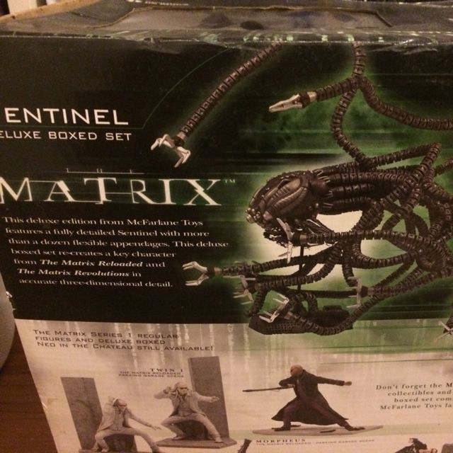 McFarlane Matrix Sentinel + Neo, Hobbies & Toys, Toys & Games on Carousell