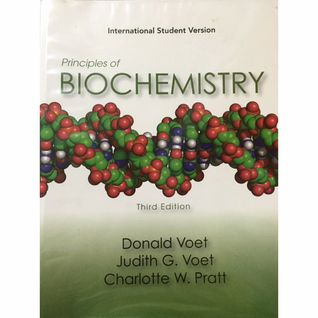 Principles Of Biochemistry (3rd Ed), Hobbies & Toys, Books & Magazines ...