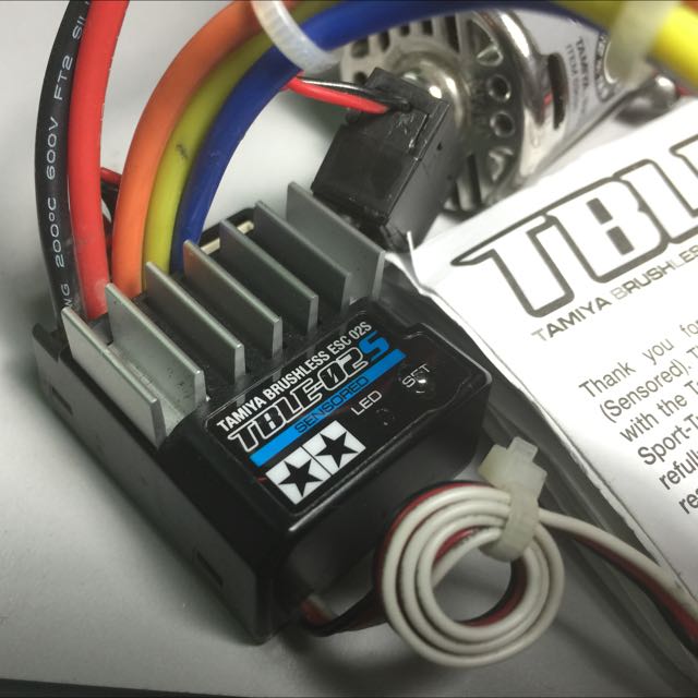 [RESERVED] Tamiya BL ESC TBLE-02S + Tamiya Super Stock TZ, Hobbies & Toys, Toys & Games on Carousell