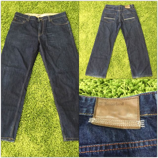 Men's Timberland Denim Jeans, Men's Fashion, Bottoms, Jeans on Carousell