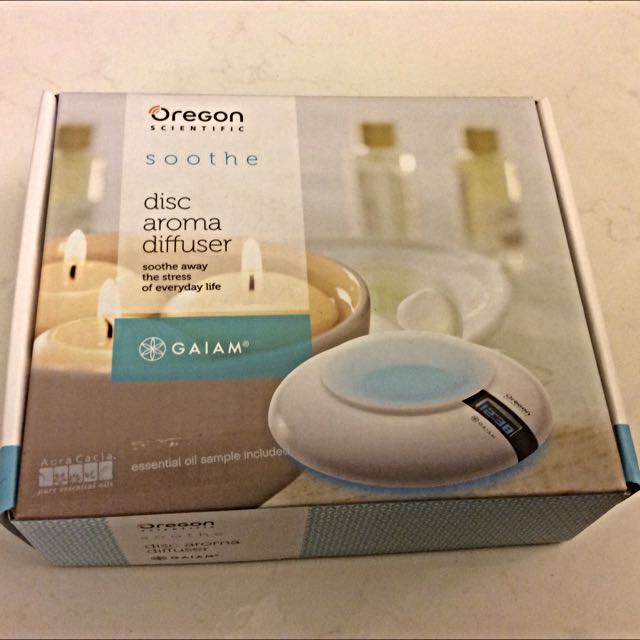 Oregon Scientific Disc Aroma Diffuser, Furniture & Home Living, Home ...