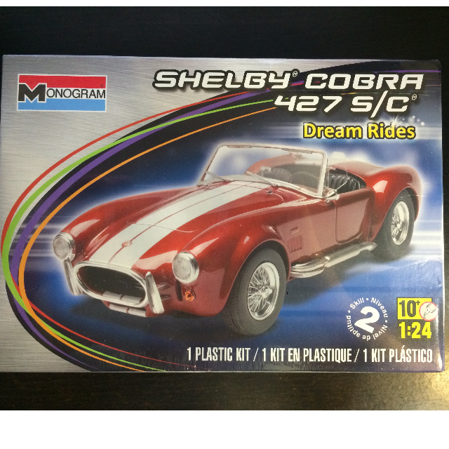 Car Model Kit: Revell Shelby Cobra 1:24, Hobbies & Toys, Toys & Games ...
