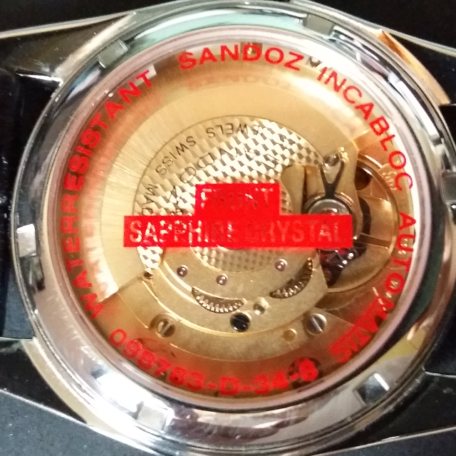 SANDOZ AUTOMATIC DAY/DATE WITH SWISS MADE AUTHENTIC, Mobile Phones & Gadgets, Wearables & Smart ...