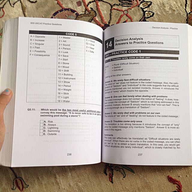 UKCAT Practice Book, Hobbies & Toys, Books & Magazines, Textbooks on ...