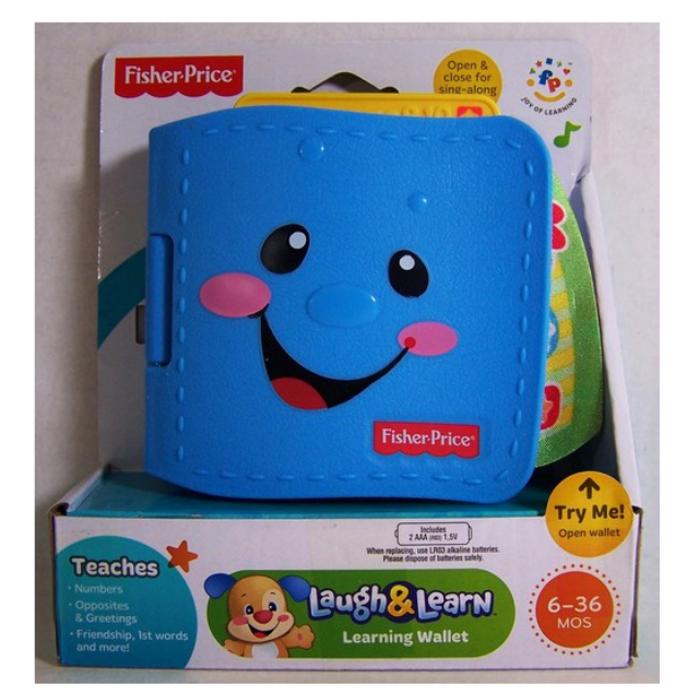 [BNIB] Fisher Price Laugh & Learn Learning Wallet, Babies & Kids ...