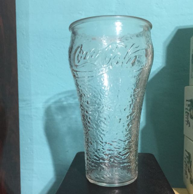 Coca cola Glass, Hobbies & Toys, Toys & Games on Carousell