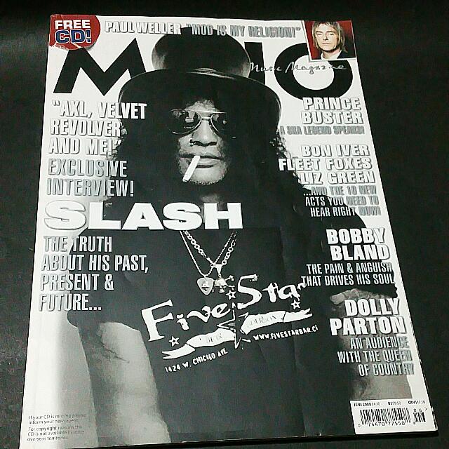Mojo Magazine Slash, Hobbies & Toys, Books & Magazines, Magazines on ...