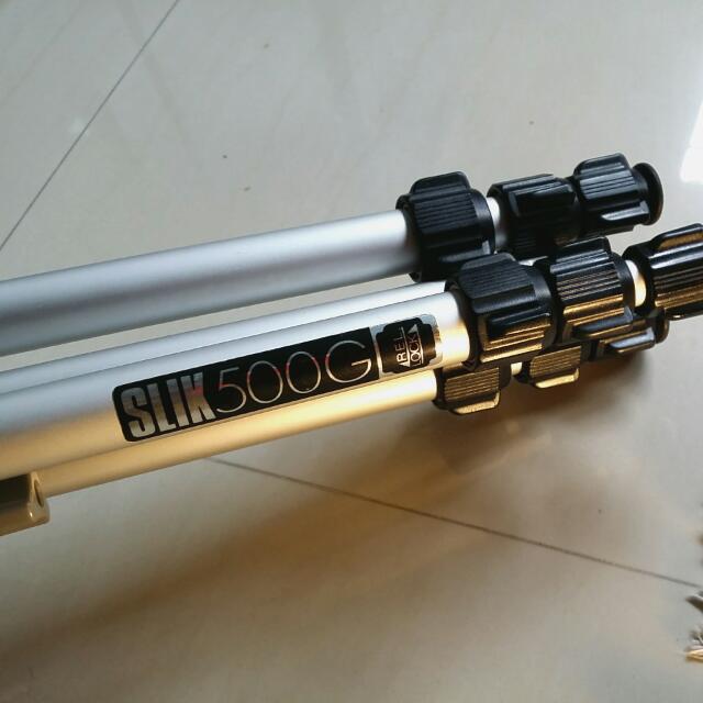 SLIK 500G Compact Tripod, Photography, Photography Accessories, Tripods ...