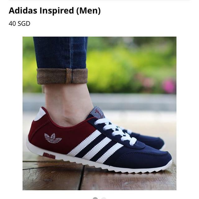 Adidas inspired ( men), Women's Fashion, Footwear, Sneakers on Carousell