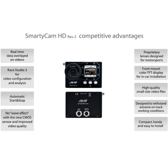 AiM SmartyCam HD Rev. 2.1, Car Accessories, Accessories on Carousell