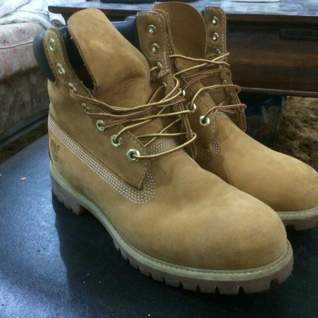 Authentic Timberland Yellow Boot, Men's Fashion, Footwear, Boots on ...