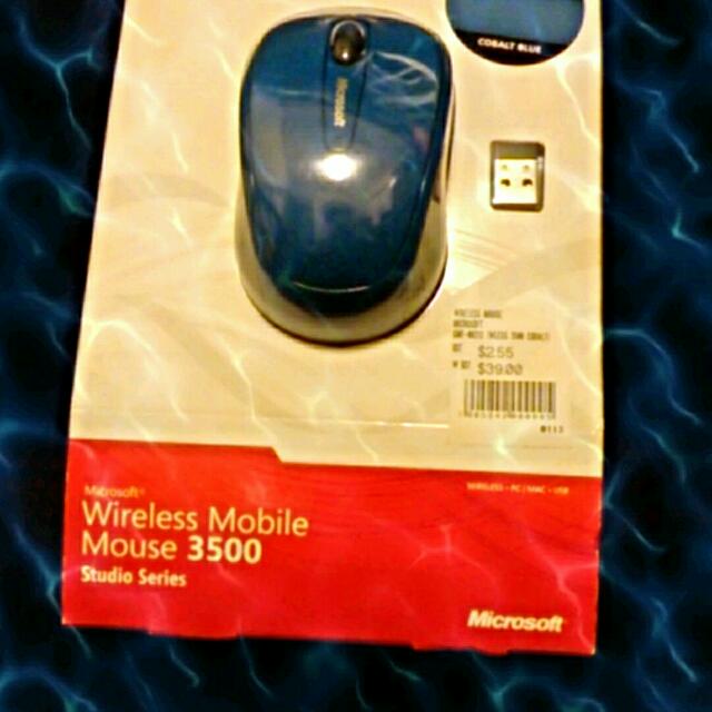 Microsoft Wireless Mouse 3500 Limited Edition, Computers & Tech, Parts ...