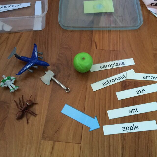 Montessori Letter Boxes (A To Z) For Learning Beginning Sounds, Babies ...
