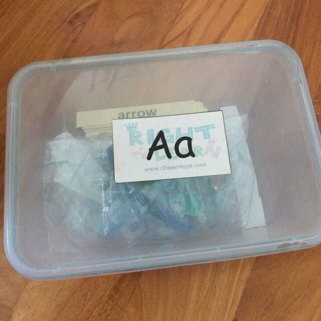 Montessori Letter Boxes (A To Z) For Learning Beginning Sounds, Babies ...