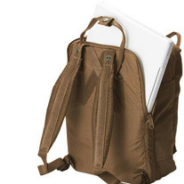 Brand New Kanken Laptop Bag (Tan), Women's Fashion, Bags & Wallets ...
