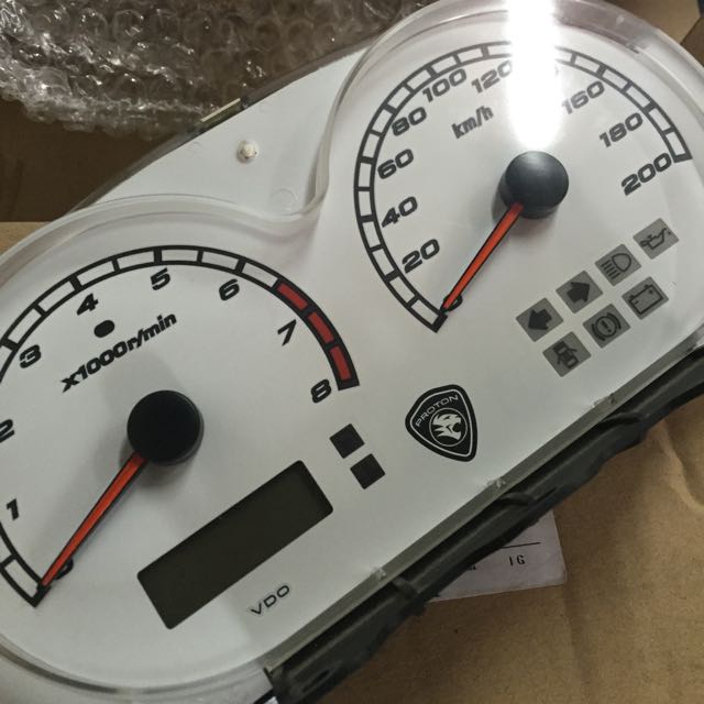 Original PROTON Saga Aeroback 2007 Meter Panel, Cars on Carousell