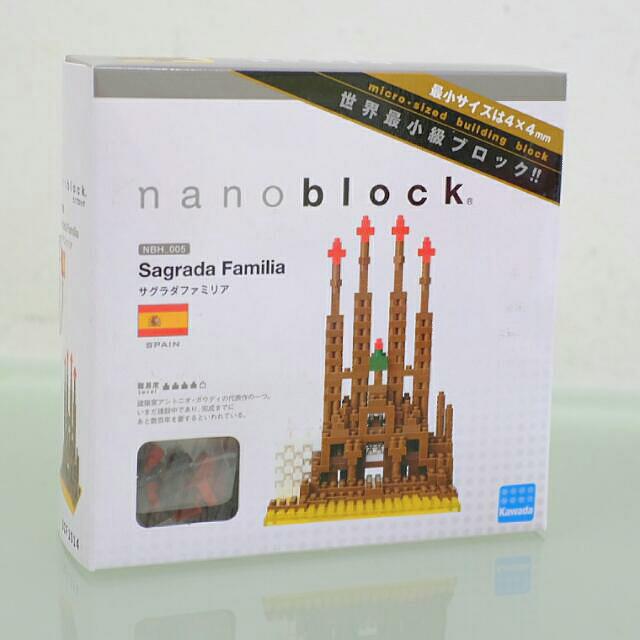 Nanoblock NBH-005 Sagrada Familia Of Barcelona Spain, Hobbies & Toys ...