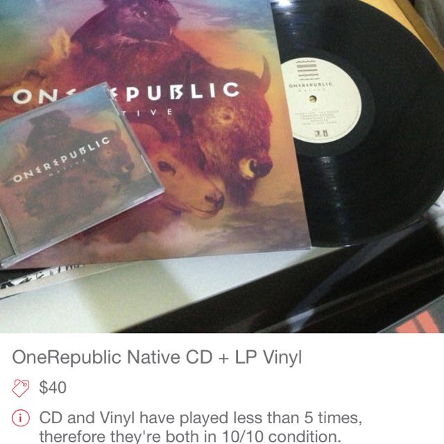 Onerepublic Native Cover Art