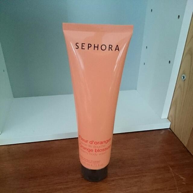 Sephora Orange Blossom Creamy Body Wash, Women's Fashion, Bags ...