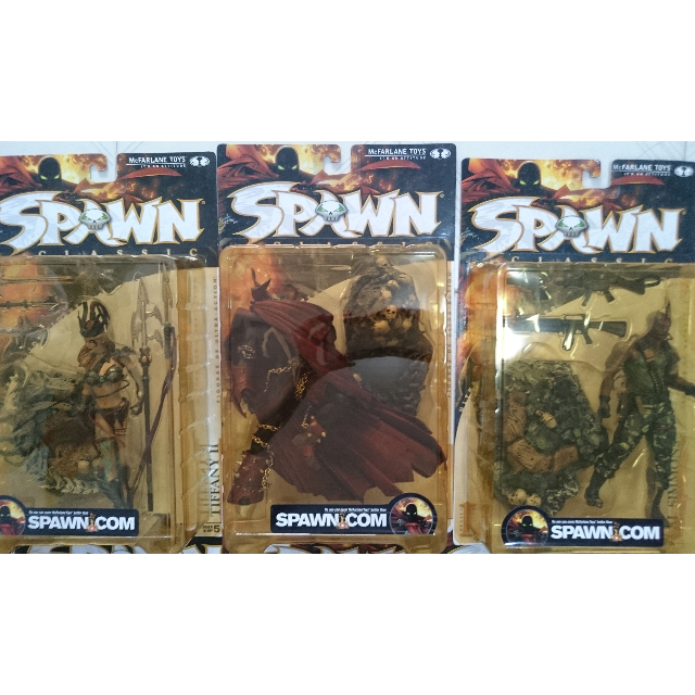 SPAWN SERIES 17 Spawn Classic MOC Mint on Card released 2000 Complete ...